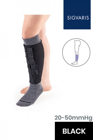 Sigvaris Black Calf Compression Sleeve - Compression Stockings